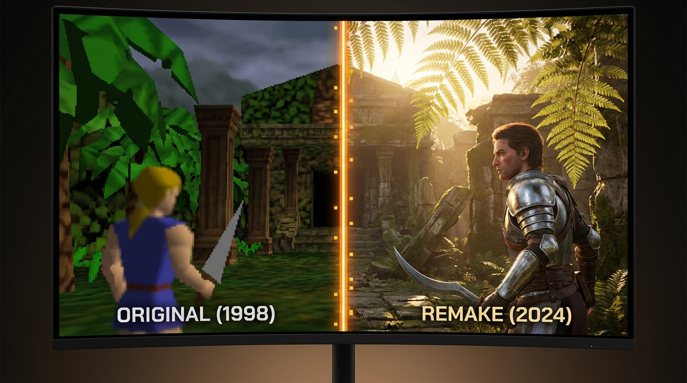 Remasters vs Remakes: Why Your Childhood Favorites Are Getting a Face ...